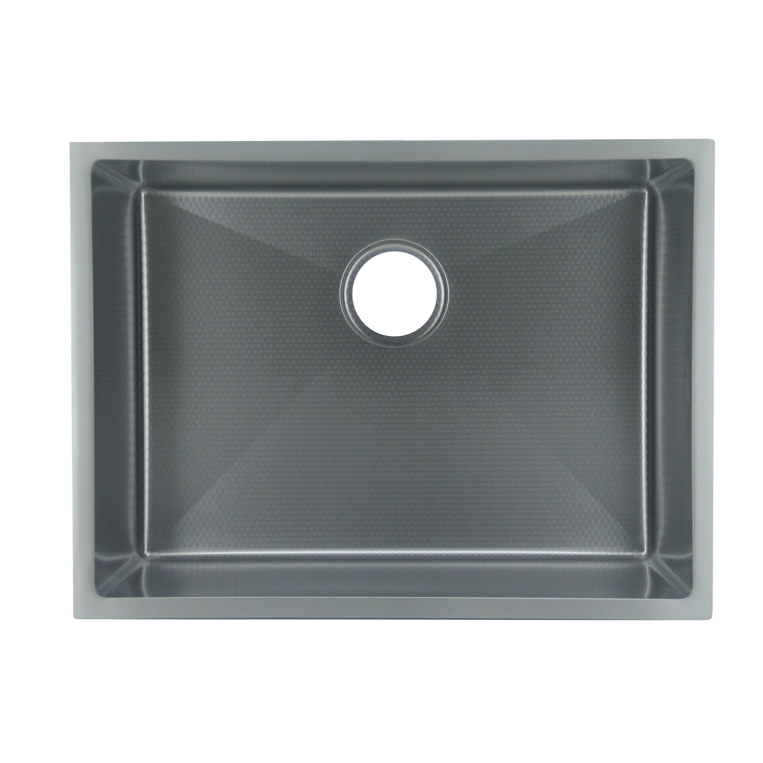 Single Bowl (Kitchen Sink) (3mm Thickness Top) (Honeycomb Nano Black ...