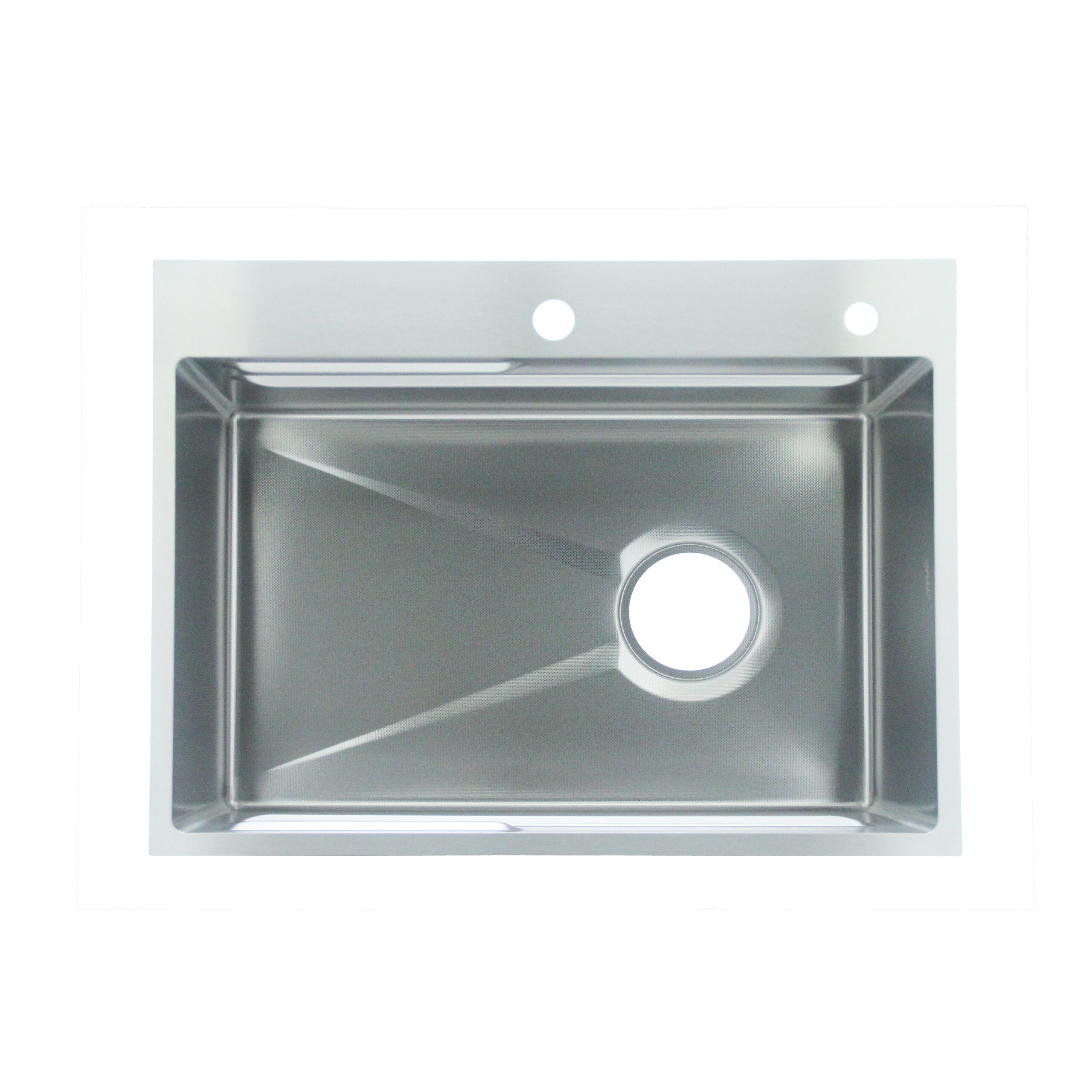 Single Bowl (Kitchen Sink) (3mm Thickness Top) (Embossed Nano Coating ...