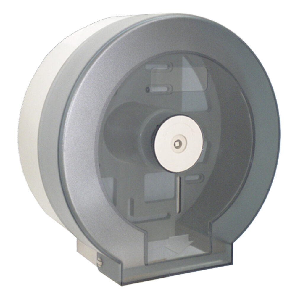Jumbo Roll Paper Dispenser (ABS Back Translucent Front) - Fidelis Singapore